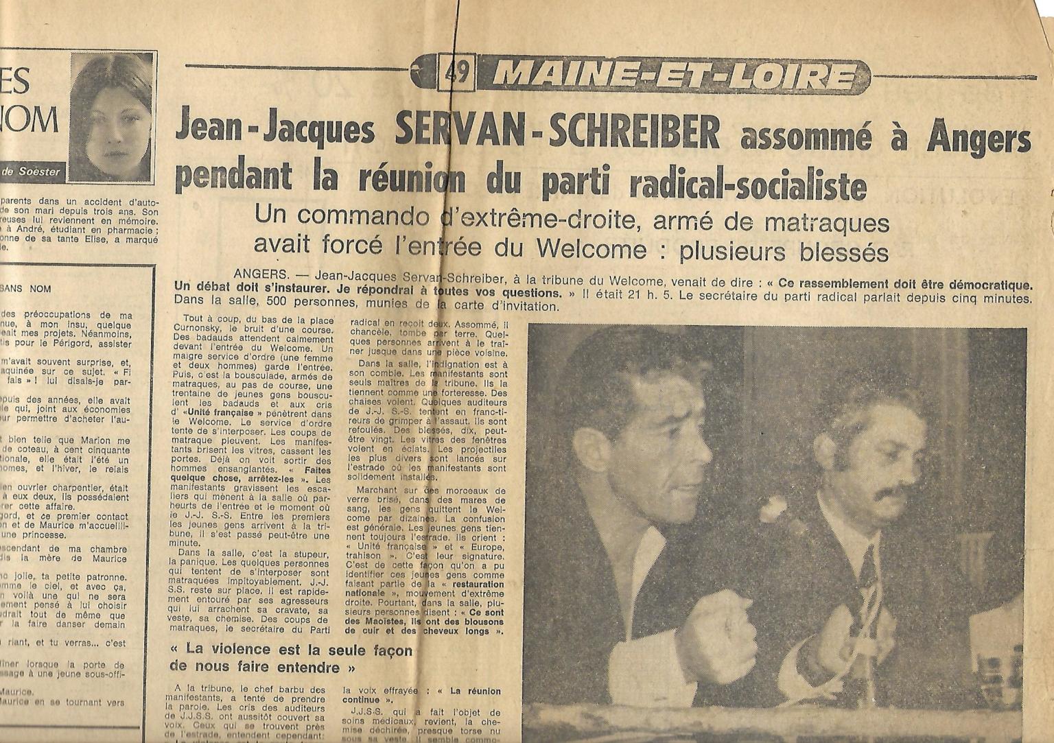 Souvenirs...La fessée de JJSS - Action française